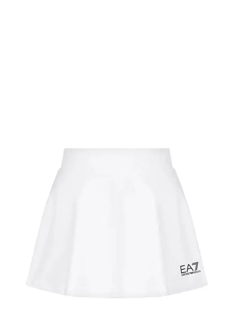 EA7 Tennis Pro Mini Skirt - White