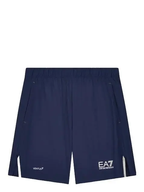 EA7 Tennis Pro Shorts In Ventus7 Technical Fabric - Navy