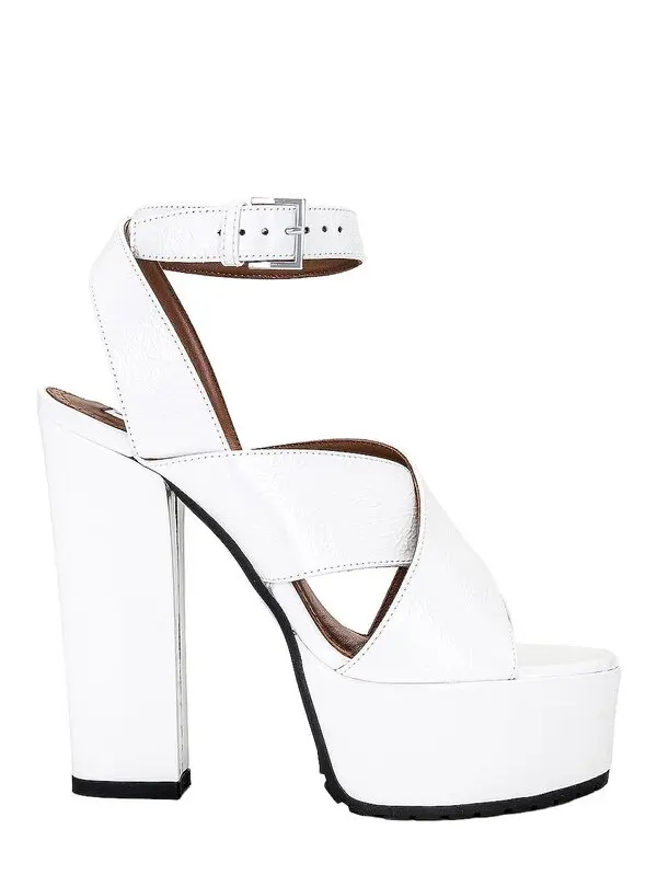 Alaïa Platform Sandals - Blanc Optique