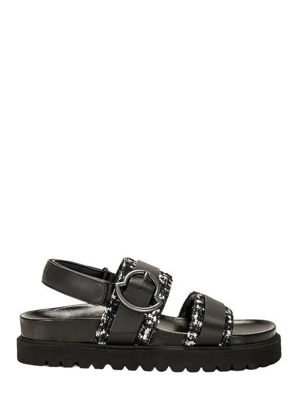 Moncler Bell Buckle Sandal - Black