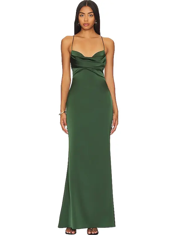 Katie May Tara Gown - Forest