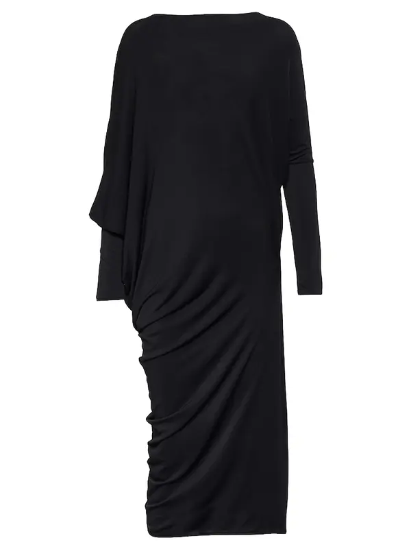 Wolford Crêpe Jersey Midi Dress - Black