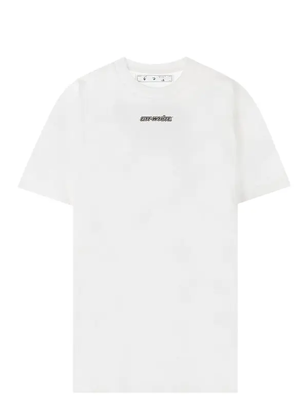 Off-White Marker Short-sleeve Over Tee /blue - White