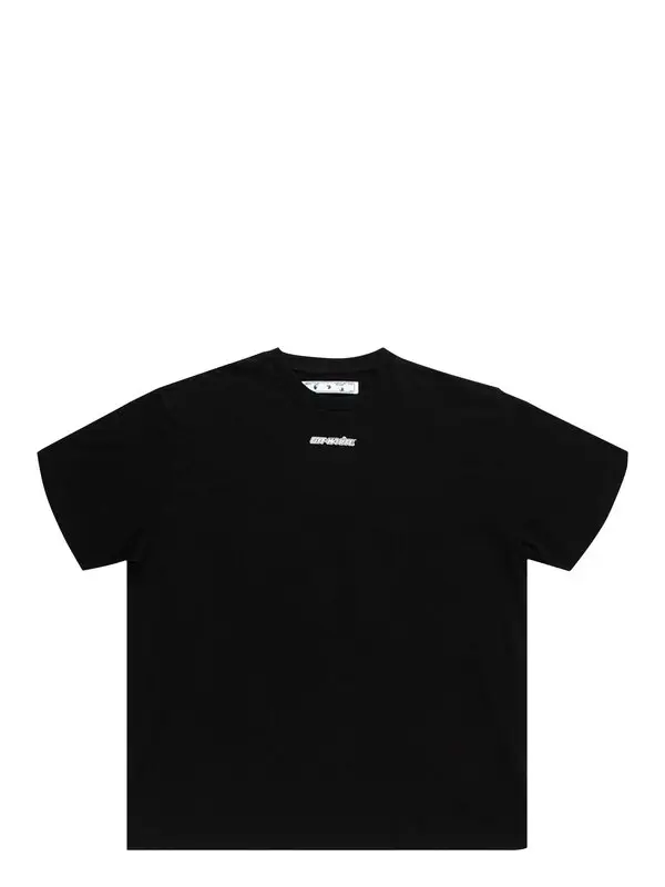 Off-White Marker Short-sleeve Over Tee /blue - Black