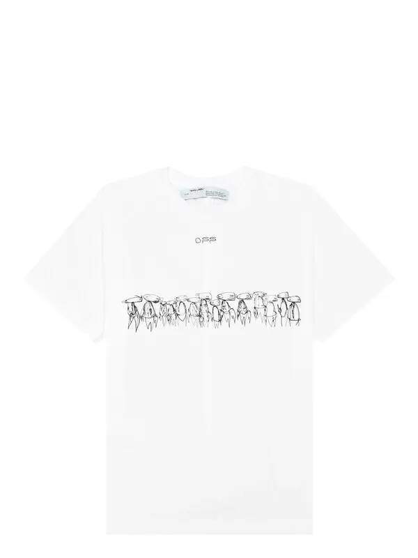 Off-White Futura Atoms Over T-shirt - White
