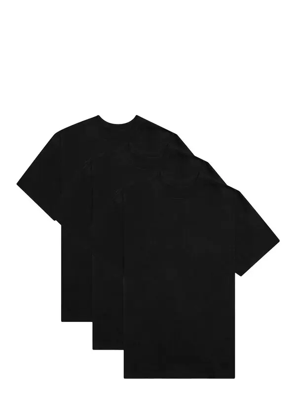 Fear Of God 3 Pack Short-sleeve Tees - Black