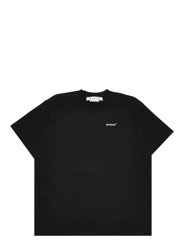 Off-White Caravag Arrow Over Short-sleeve Tee - Black
