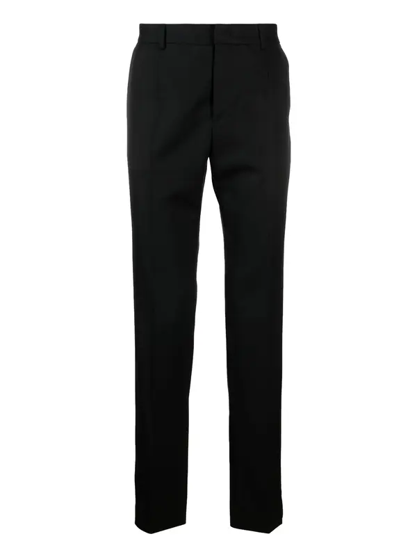 Roberto Cavalli Slim Tailored Trousers - Black