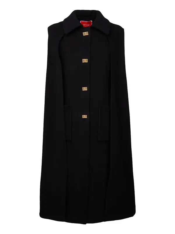La DoubleJ Milano Cady Cape - Black