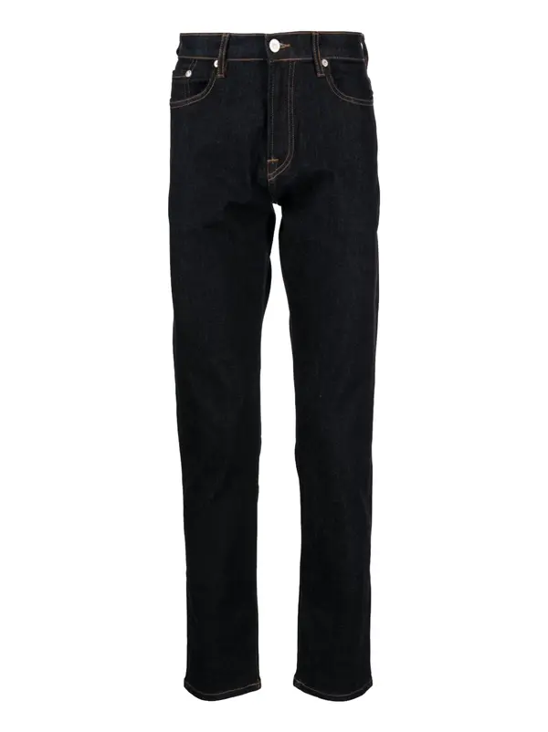 Paul Smith Mid-rise Slim-fit Jeans - Blue