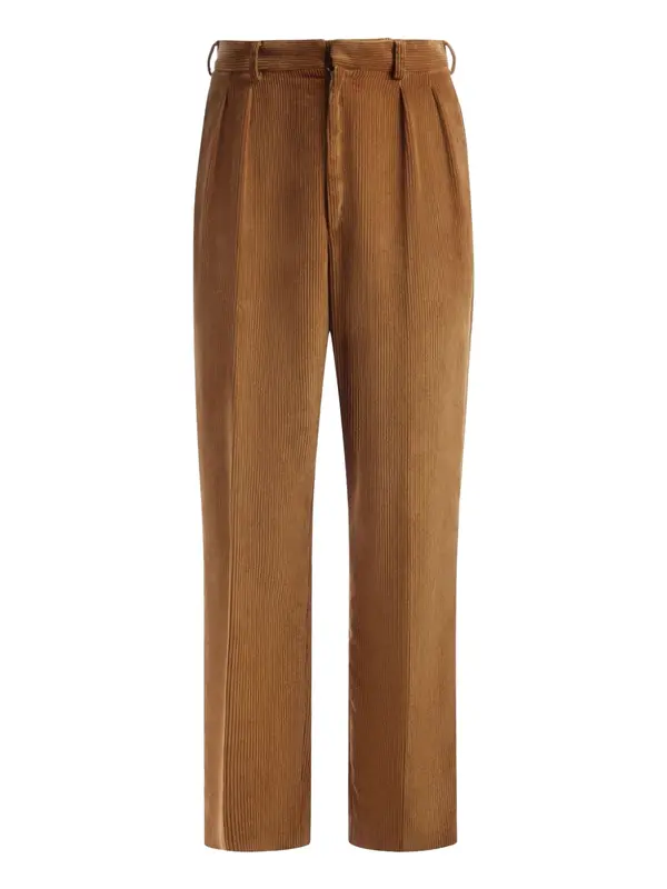 Bally Pressed-crease Trousers - Brown
