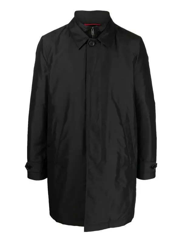 FAY Morning Raincoat - Black