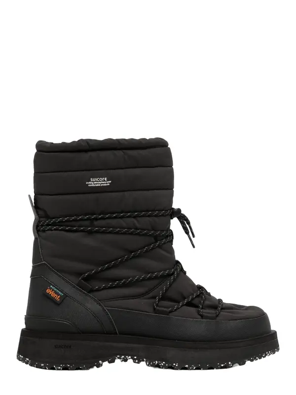 Suicoke Bower Quilted Snow Boots - Black