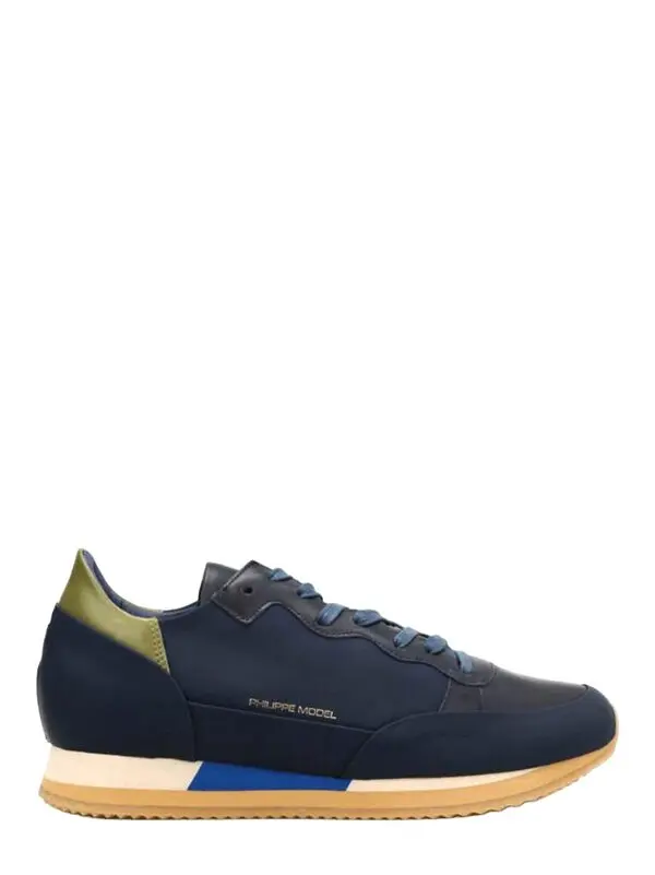 Philippe Model Leather Sneakers - Blue