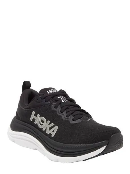 HOKA Gaviota Running Shoe - Black/white