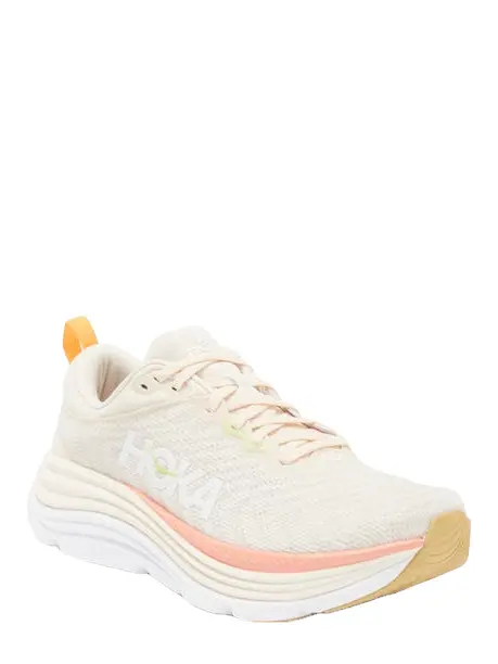 HOKA® Gaviota Stability Athletic Shoe - Vanilla/eggnog
