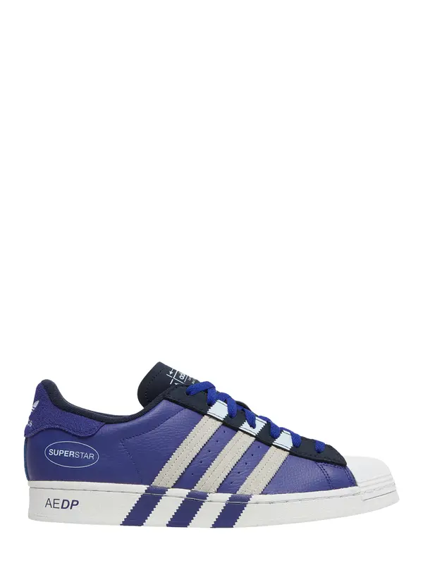 Adidas Superstar Extended Midfoot Stripes Sneakers - Blue
