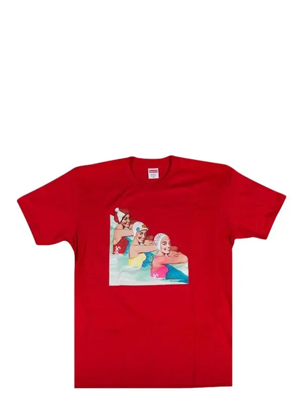 Supreme Swimmers T-shirt - Red