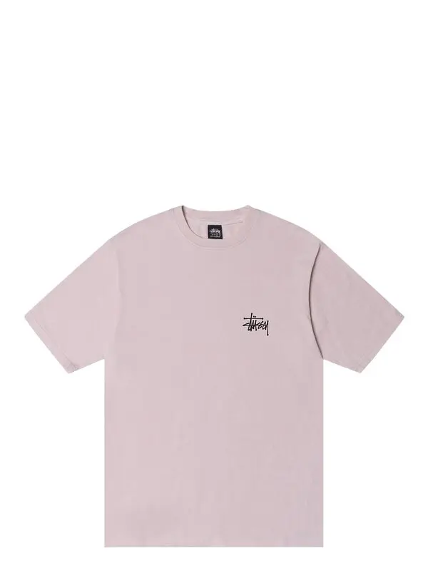 StÜssy Basic Pigment Dyed Tee - Pink