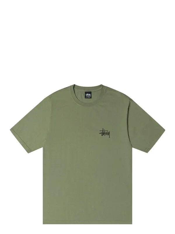 StÜssy Basic Pigment Dyed Tee - Green