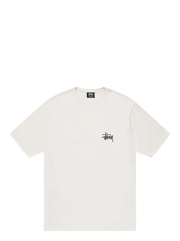 StÜssy Basic Pigment Dyed Tee 'natural - White