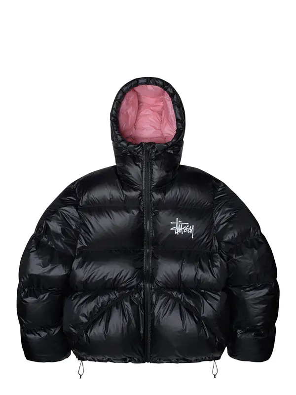 StÜssy Micro Ripstop Down Parka - Black