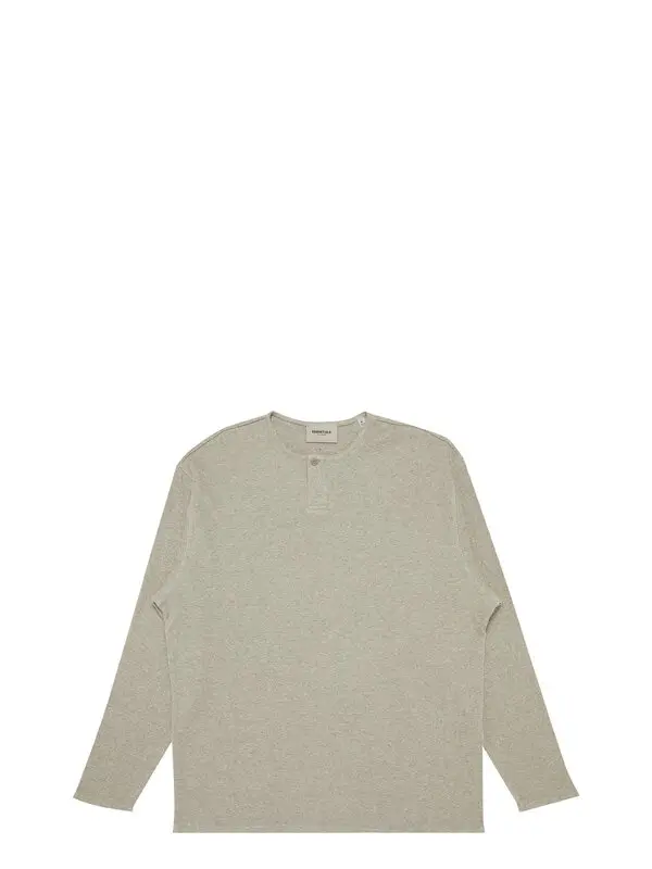 Fear Of God Thermal Henley Long-sleeve - Grey