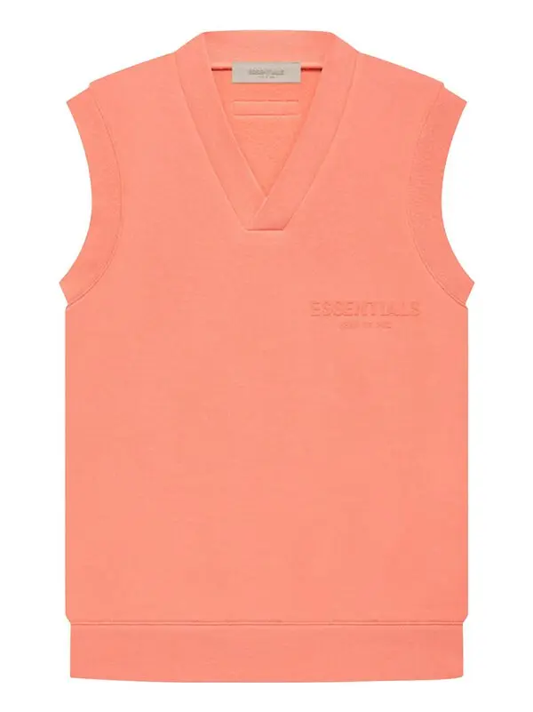 Fear Of God V-neck Vest - Orange