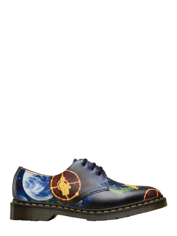 Dr. Martens Supreme X 1461 'public Enemy Backhand' Oxford Shoes - Black