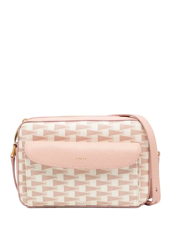 Bally Daniel Pennant-print Crossbody Bag - Pink