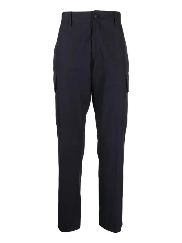 Paul Smith Straight-leg Cargo Trousers - Blue