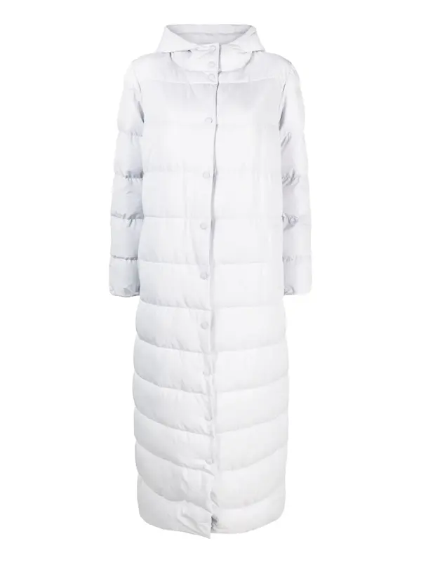 Patrizia Pepe Padded Hooded Jacket - Grey