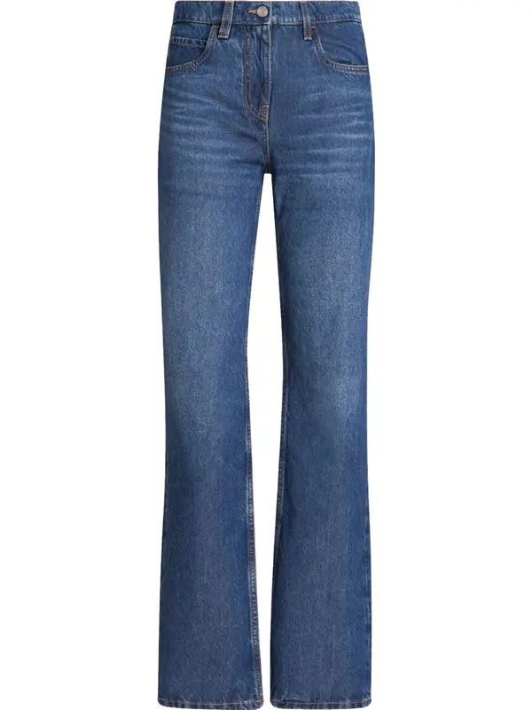 Etro High-waisted Bootcut Jeans - Blue