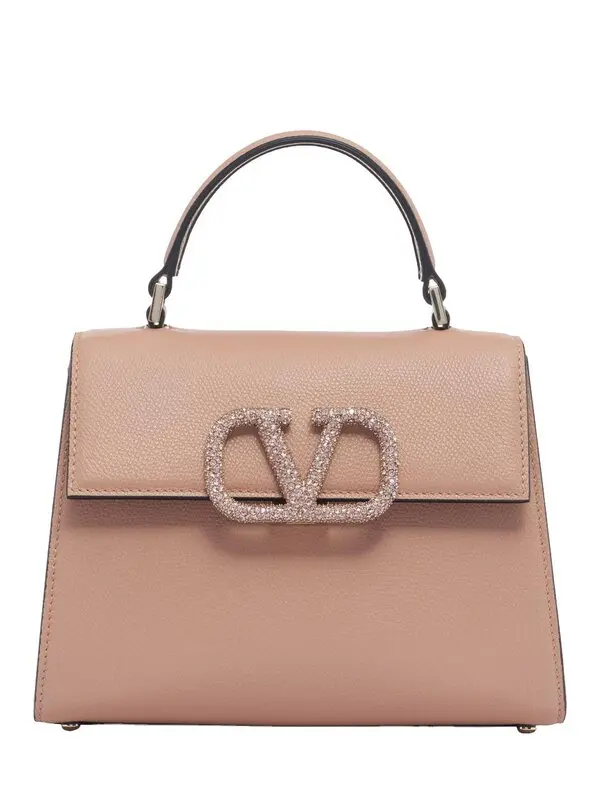 Valentino Garavani Vsling Top Handle Bag - Kfj Rose Cannelle/ Vintage