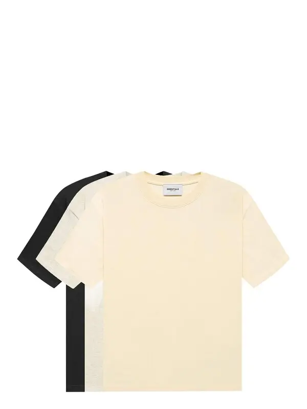 Fear Of God 3-pack Short-sleeve T-shirt - Multicolor