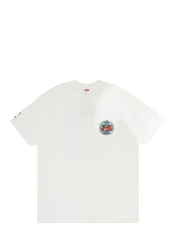 Supreme Fdny Engine 9 Tee - White