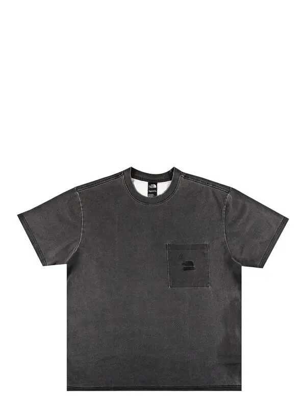 Supreme X The North Face Pigment Printed Pocket Tee - Black