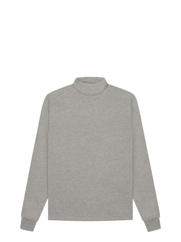Fear Of God Relaxed Mockneck - Grey