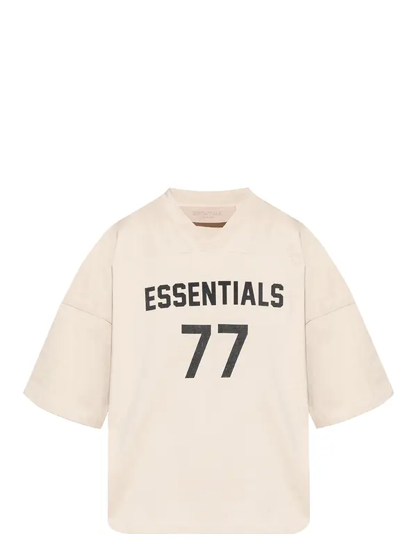 Fear Of God Football Tee - Cream