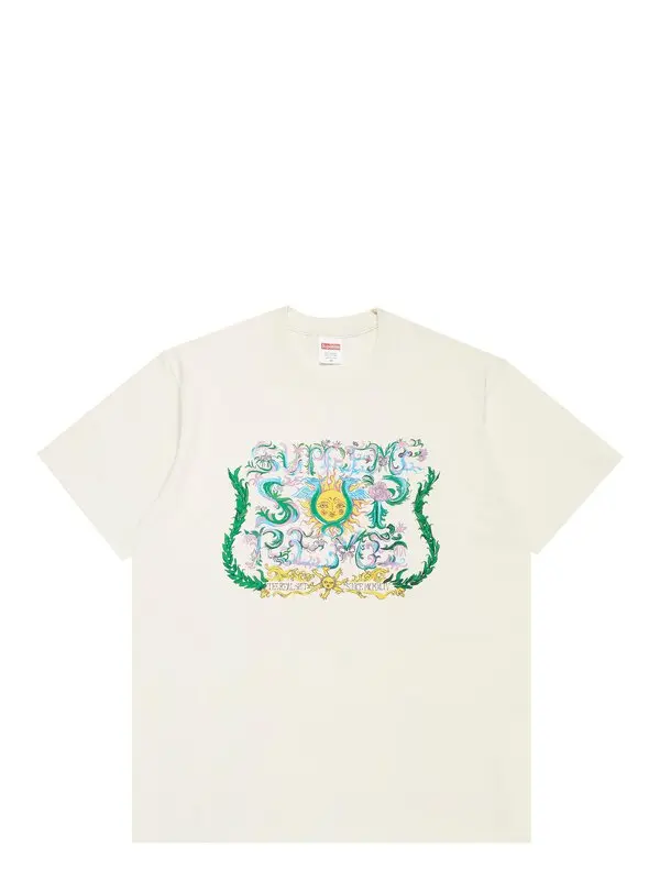 Supreme Crest Tee 'natural - Cream