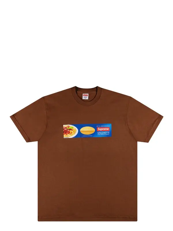 Supreme Spaghetti Tee - Brown