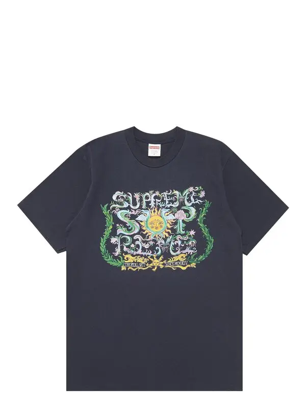 Supreme Crest Tee 'navy - Blue