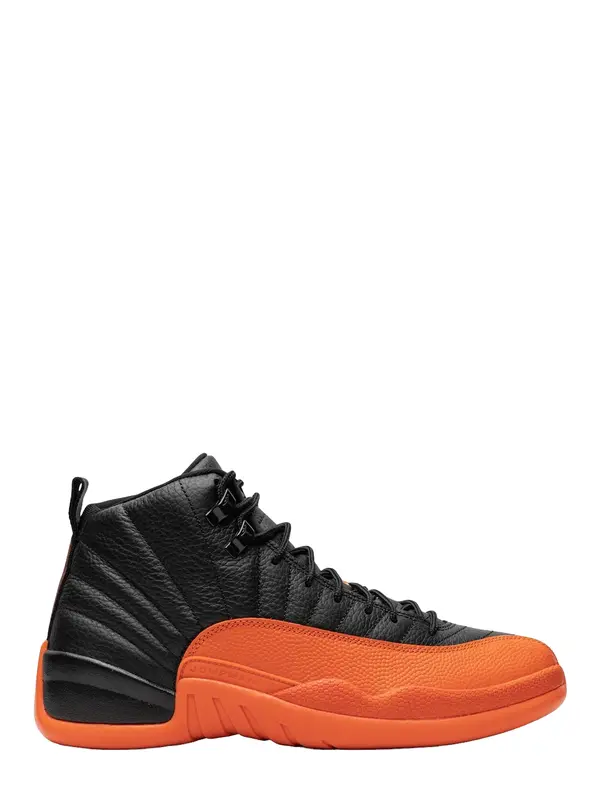 JORDAN Air Brilliant Orange Sneakers - Black