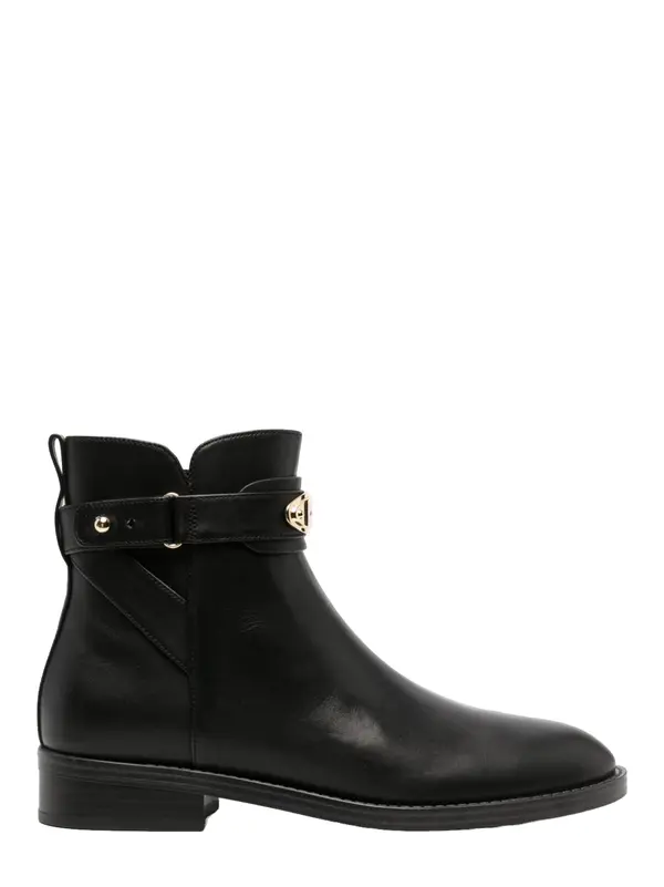 Michael Kors Darcy 35mm Leather Boots - Black
