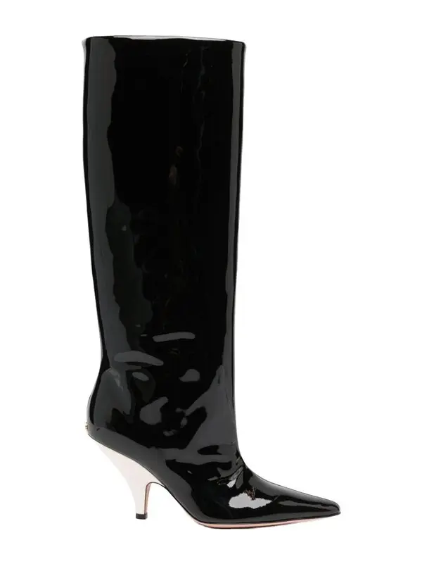 Bally Kika Knee High Boots - Black