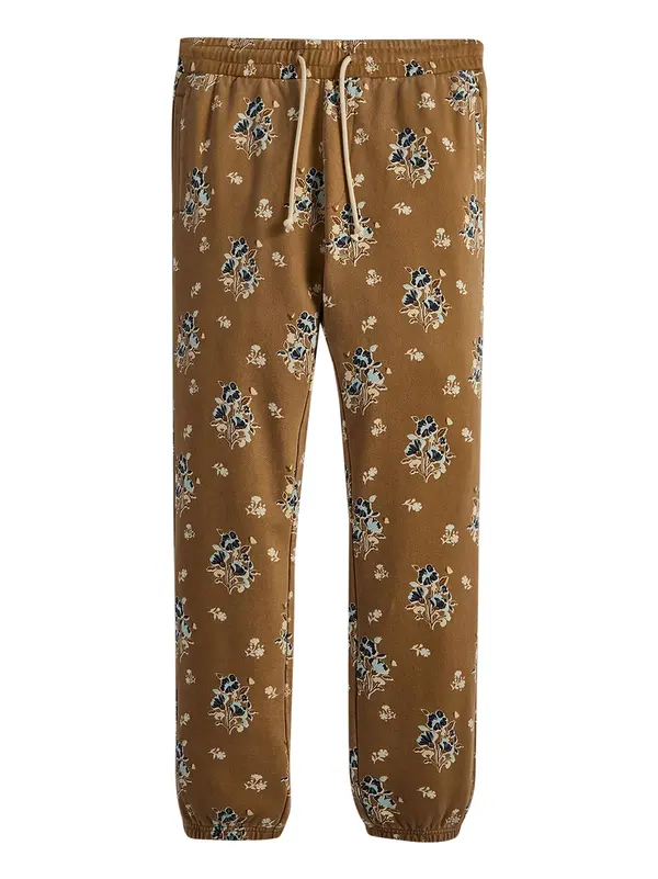 Kith Begonia Floral Williams I Sweatpant 'canvas - Tan