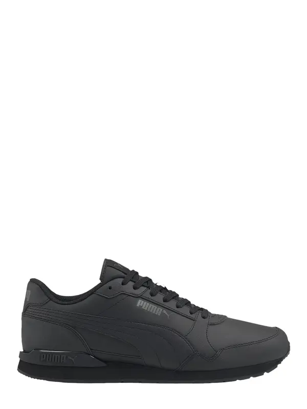 PUMA St Runner V3 Leather Sneakers - Black