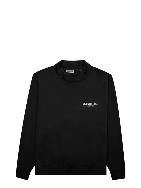 Fear Of God Pullover Mockneck - Black