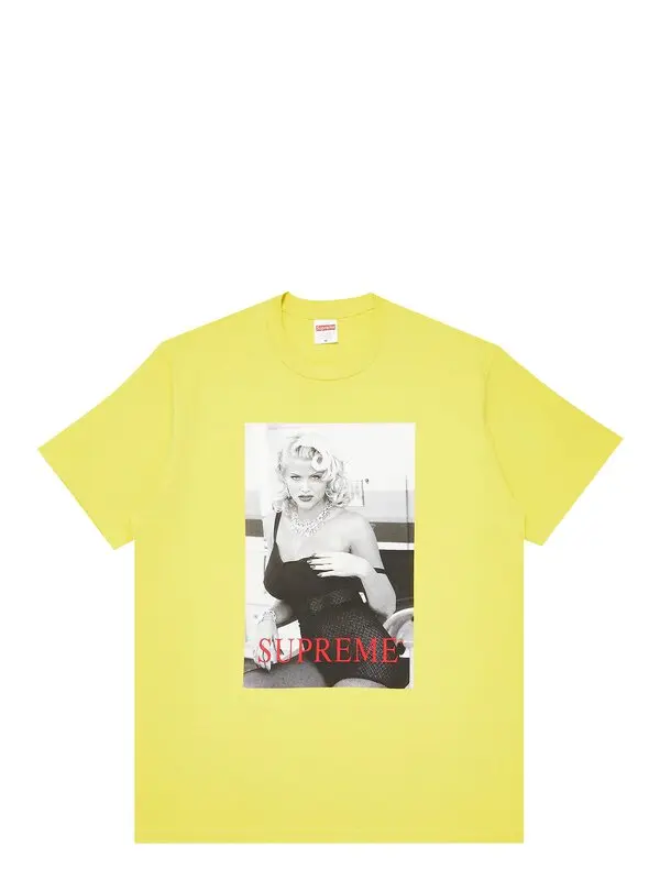 Supreme Anna Nicole Smith Tee 'lemon - Yellow
