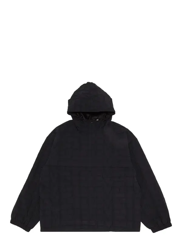 Supreme Repeat Stitch Anorak - Black